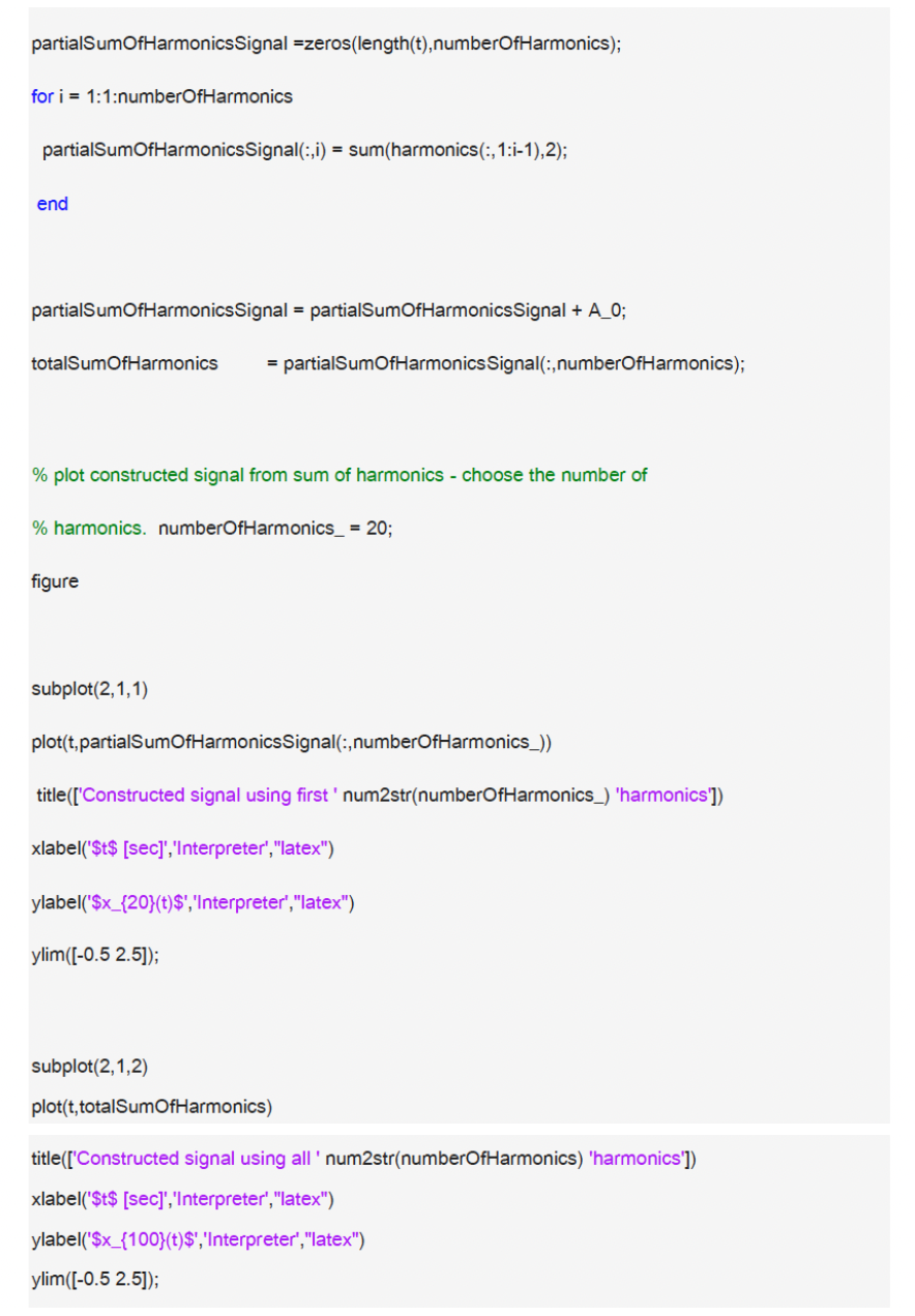Solved Solve the question parts A-F using the given code by | Chegg.com