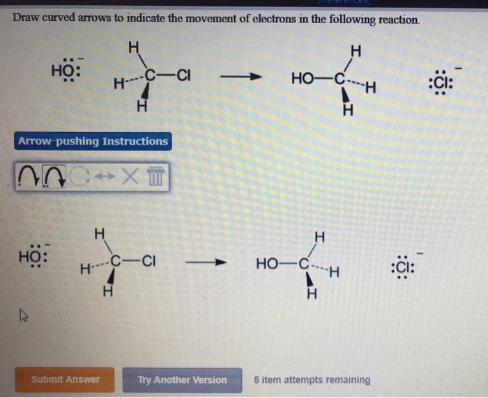 Solved Draw curved arrows to indicate the movement of | Chegg.com
