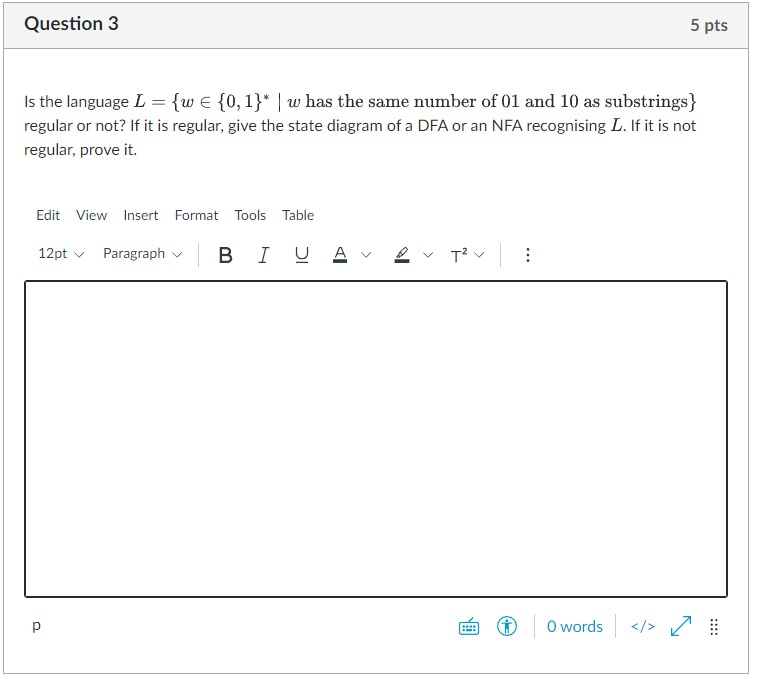 Solved Question 3 | Chegg.com