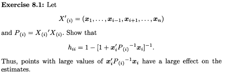 Solved Exercise 8.1: Let X'(i) = (x1, ... , Xi-1, Xi+1, ..., | Chegg.com