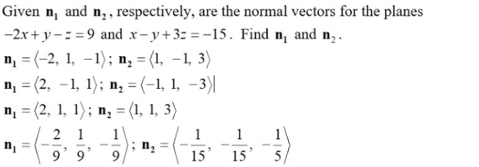 Solved Given n, and n,, respectively, are the normal vectors | Chegg.com