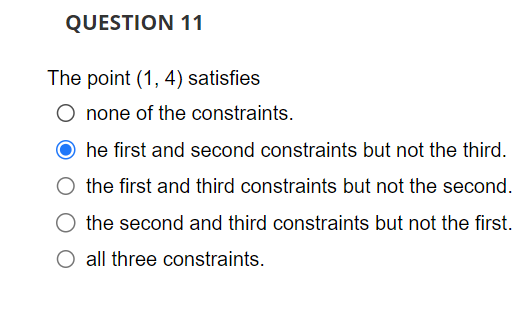 Solved Use the following scenario and data for questions 11 | Chegg.com