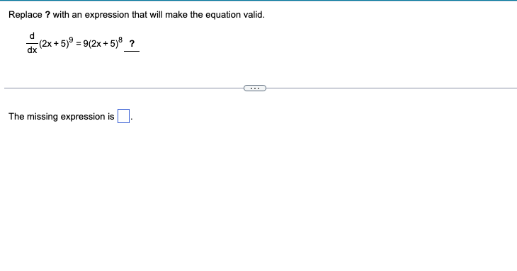 Solved Replace ? with an expression that will make the | Chegg.com