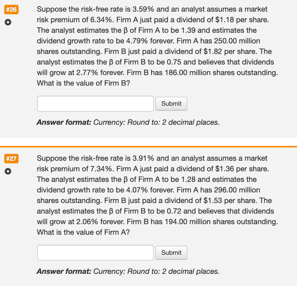Solved hello, PLEASE SOLVE BOTH as they are similar | Chegg.com