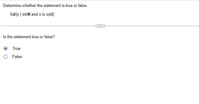 Solved Determine whether the statement is true or false. | Chegg.com