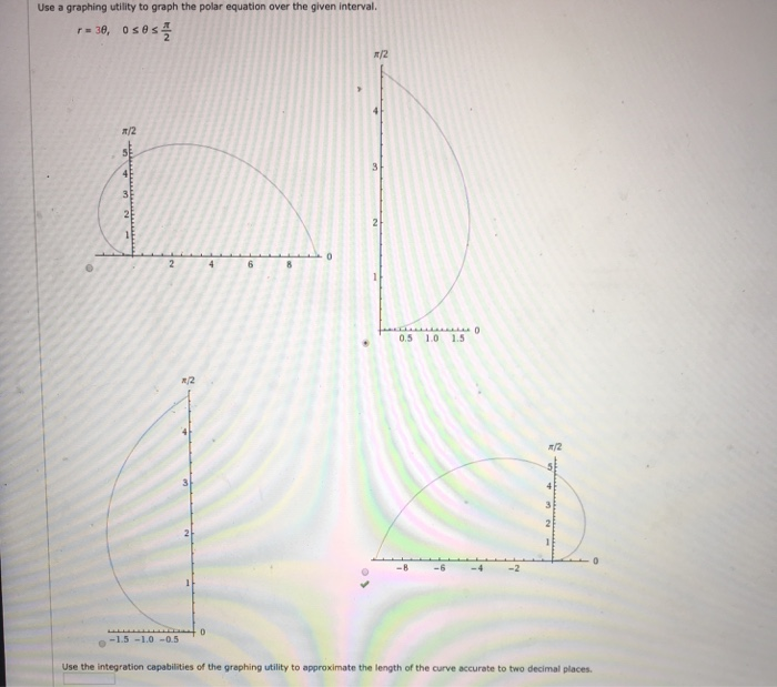 Solved Use a graphing utility to graph the polar equation | Chegg.com