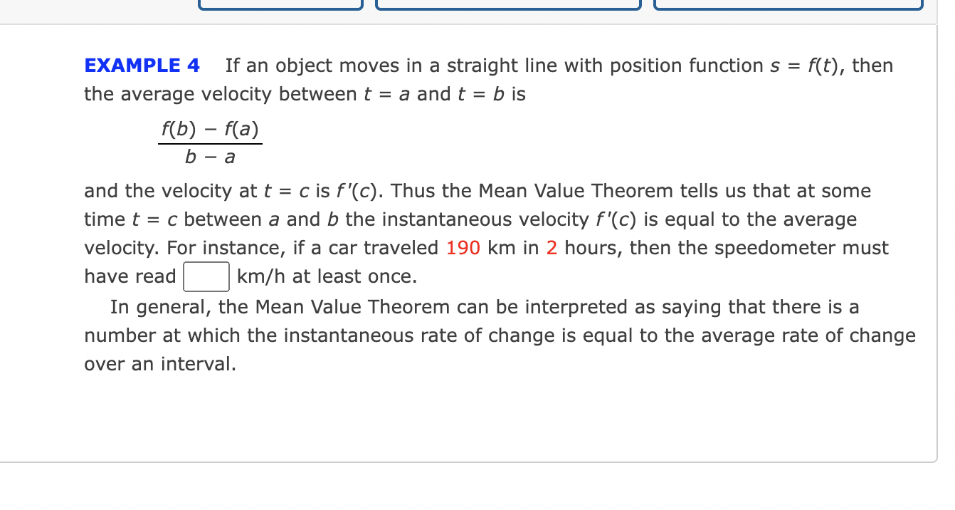 Solved EXAMPLE 4 If an object moves in a straight line with | Chegg.com