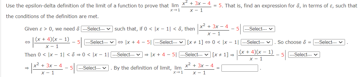 Solved Use the epsilon-delta definition of the limit of a | Chegg.com