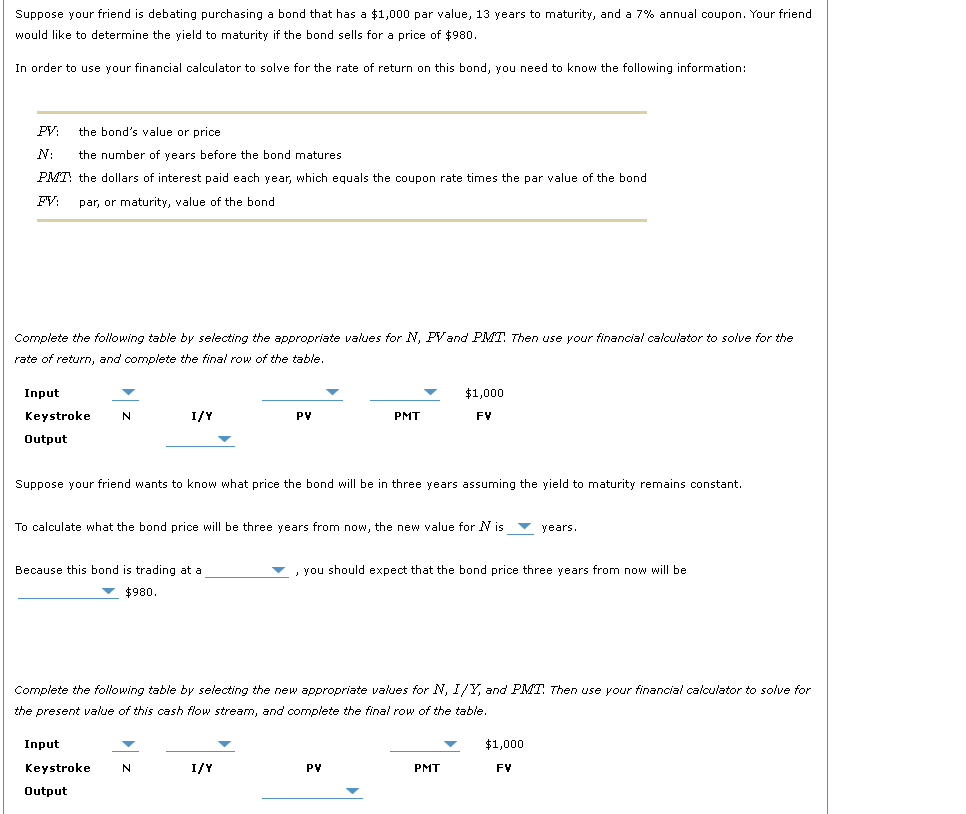 Solved Which of the following yield calculations accounts | Chegg.com
