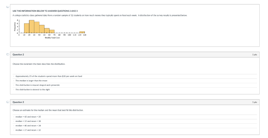 Solved USE THE INFORMATION BELOW TO ANSWER QUESTIONS 2 AND 3 | Chegg.com