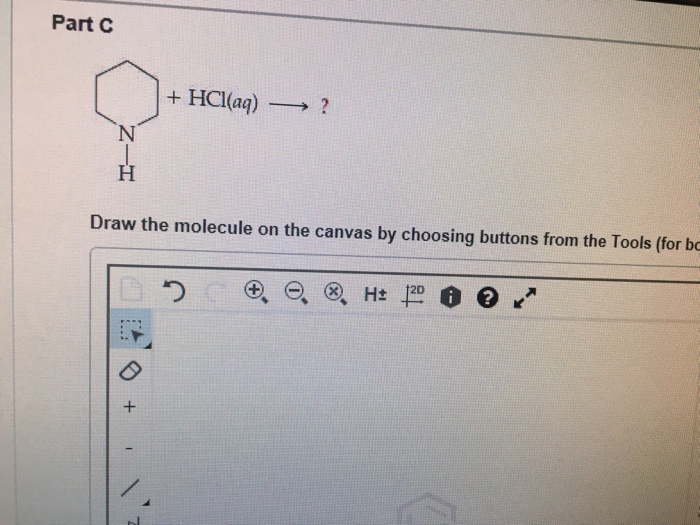 Solved Part A H3C CH-N-CH3 HBr(aq) H3C Draw the molecule on | Chegg.com