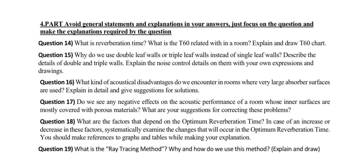 Solved 4.PART Avoid general statements and explanations in | Chegg.com