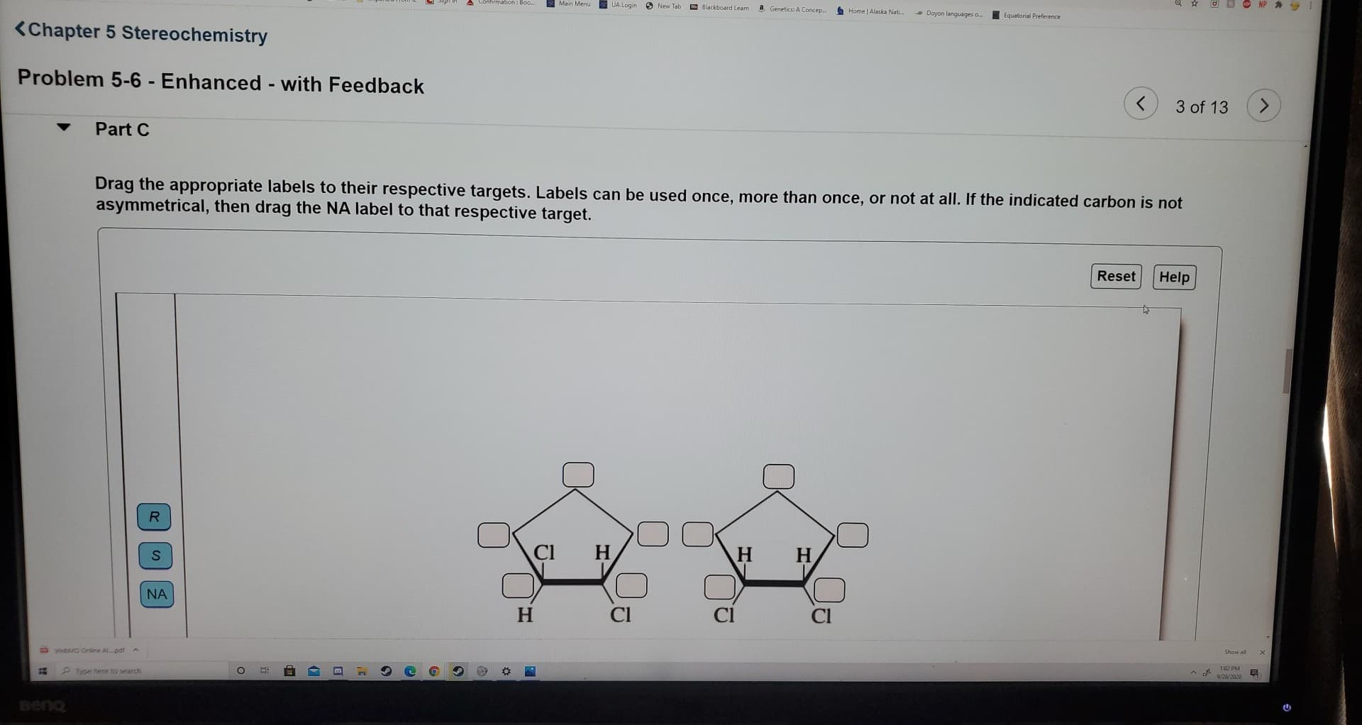 Solved Label each asymmetric carbon atom in the following | Chegg.com