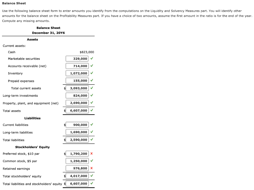 Solved Mastery Problem: Financial Statement Analysis | Chegg.com
