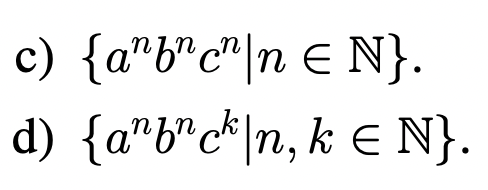 Solved Do a,b,c and d: Find BNF (Backus–Naur form), EBNF | Chegg.com