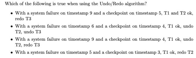 Solved ∼⋯Which of the following is true when using the | Chegg.com