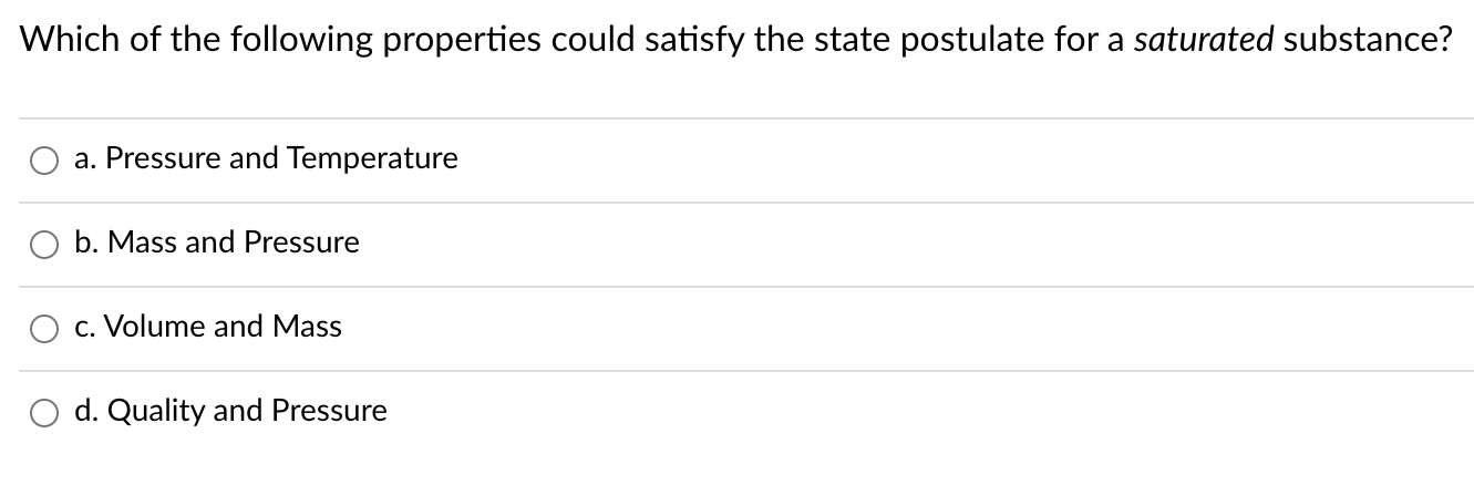Solved Which of the following is true for a superheated | Chegg.com