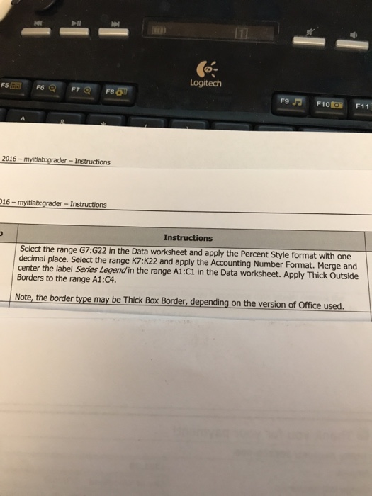 Solved 测 Logitech F10 F11 2016-myitiab:grader Instructions | Chegg.com