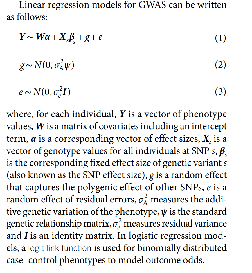 Solved can you explain for me each parameter in the GWAS | Chegg.com