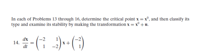 Solved In each of Problems 13 through 16, determine the | Chegg.com