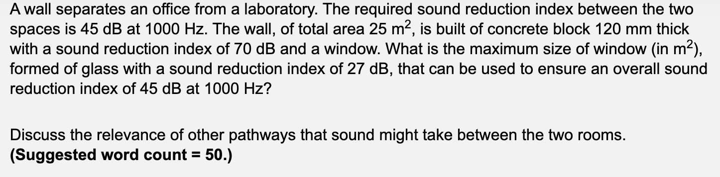 A wall separates an office from a laboratory. The | Chegg.com