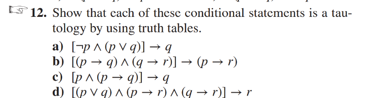 Solved 4. Show that each conditional statement in Exercise | Chegg.com