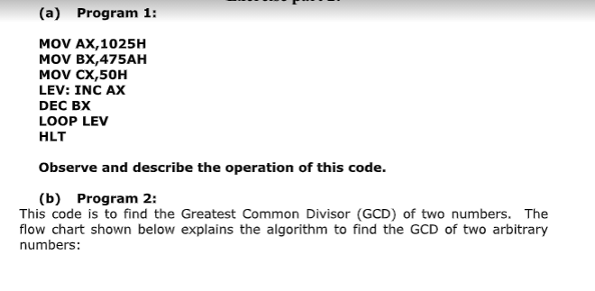 Solved show binary calculation on paper assembly program | Chegg.com
