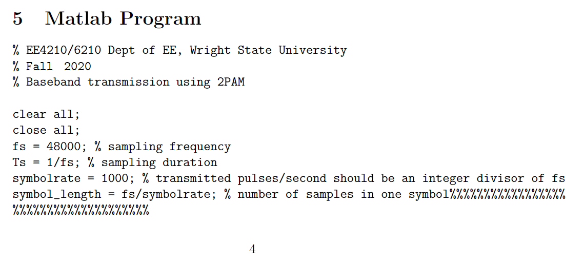 In the Matlab program provided here, we use | Chegg.com