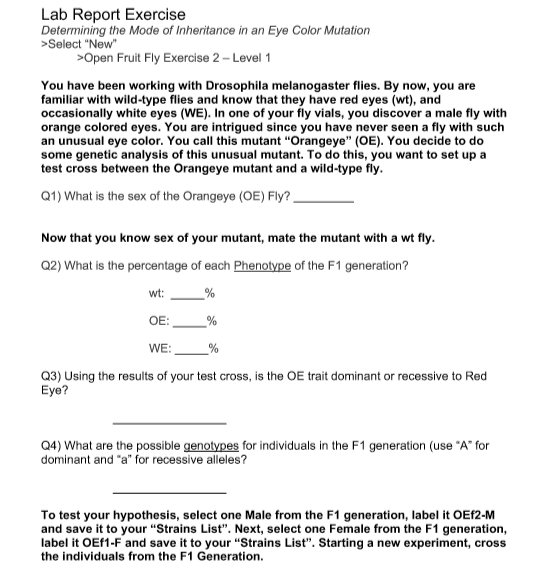 Solved Lab Report Exercise Determining the Mode of | Chegg.com