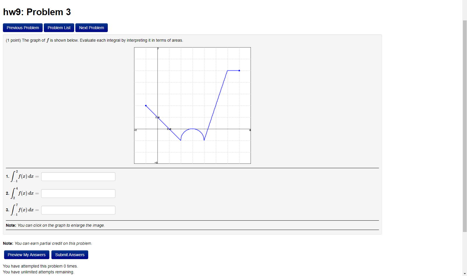 Solved hw9: Problem 3 Previous Problem Problem List Next | Chegg.com
