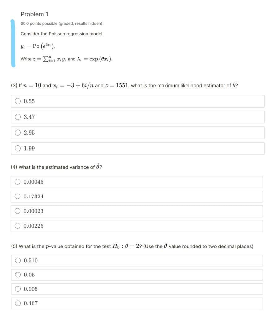 Solved Problem 1 60.0 points possible (graded, results | Chegg.com