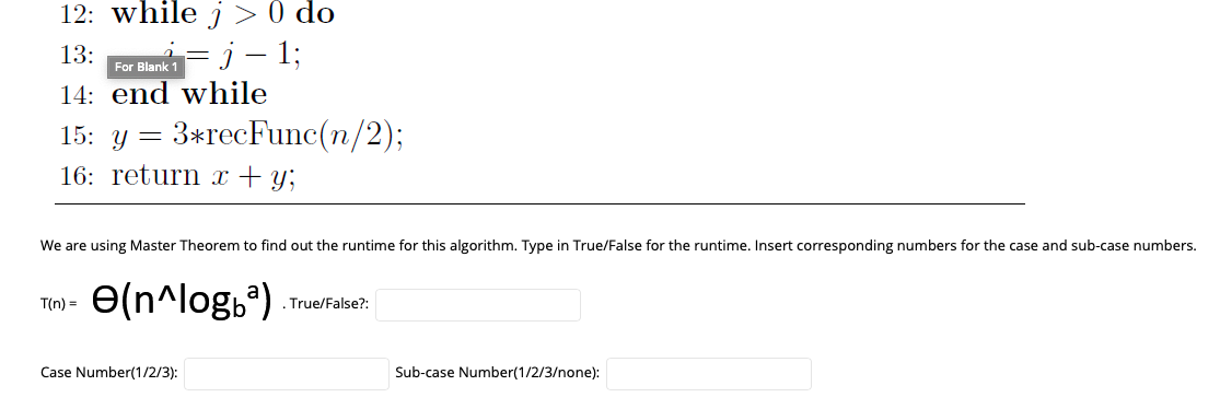 Solved Consider the following recursive function for n > 0: | Chegg.com
