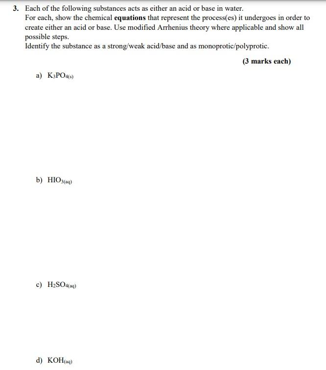 Solved 1. Provide both an IUPAC and classical name for each | Chegg.com