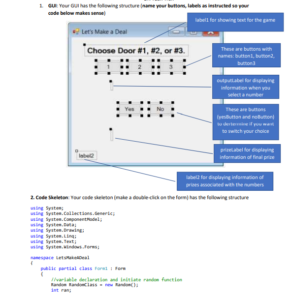 Solved This Is A C Gui Application Not An Excel Java Or