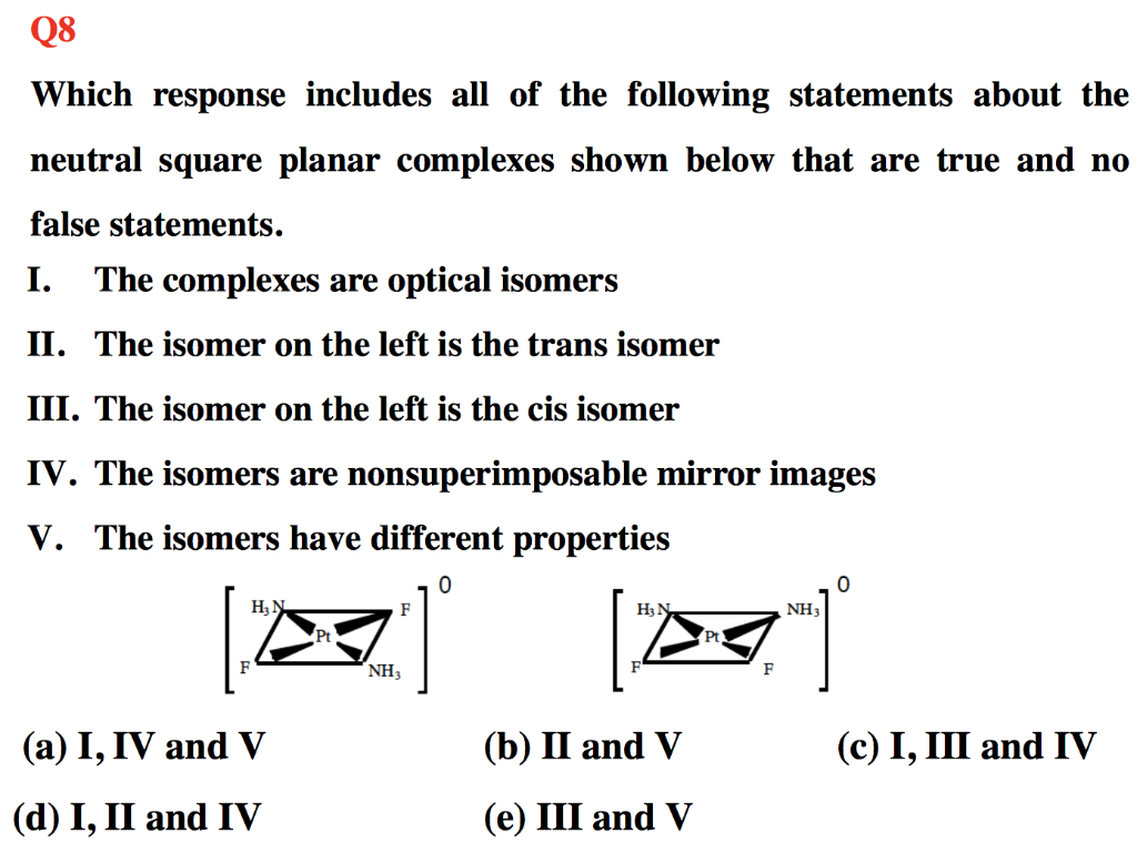 Solved 06 Which of the following is the ionization isomer of | Chegg.com