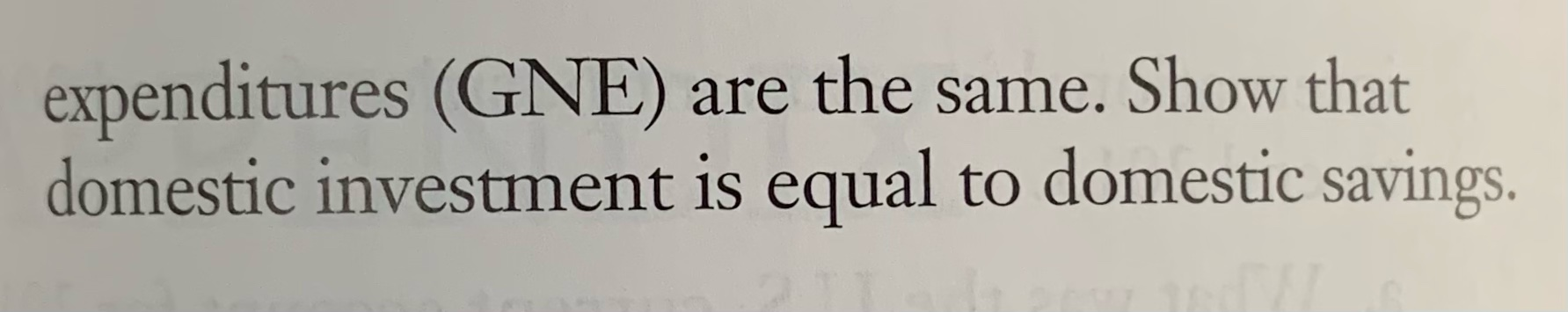 Solved 3. Note the following accounting identity for gross | Chegg.com