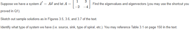 Solved Eigenvalues Behavior real and both positive source | Chegg.com