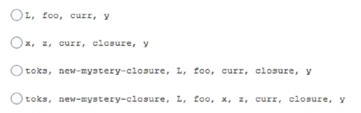 Consider the following Scheme code: Which bindings | Chegg.com