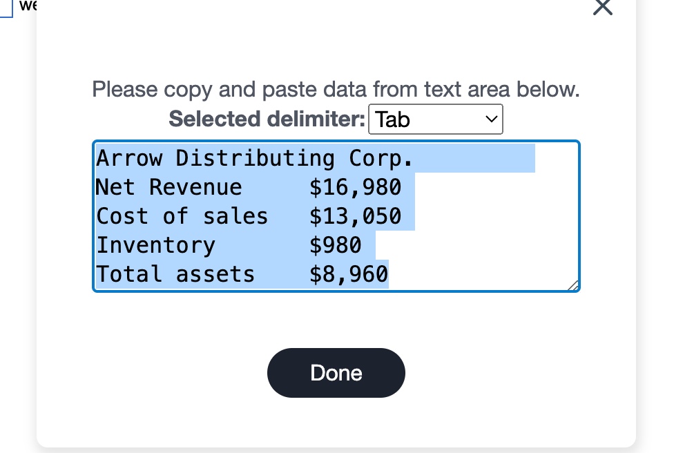 Solved Dara Jones, operations manager of Arrow Distributing | Chegg.com
