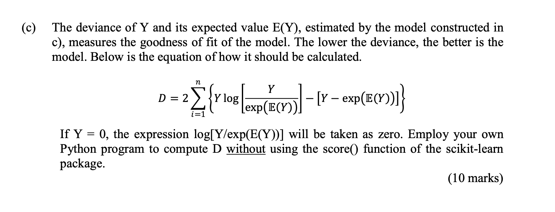 Solved Question 2 In their book Generalized Linear Models | Chegg.com
