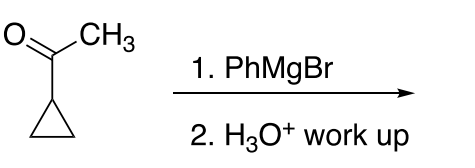 Solved CH3 1. PhMgBr 2. H30+ work up | Chegg.com
