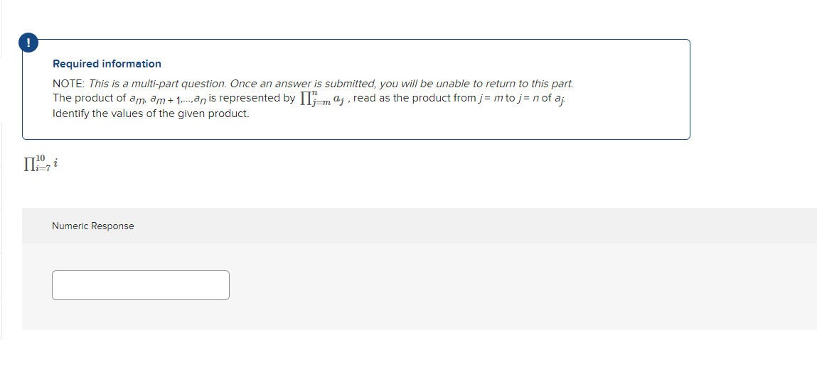 Solved Required information NOTE: This is a multi-part | Chegg.com
