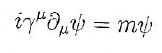 Solved The Dirac equation is given by Check that it is | Chegg.com