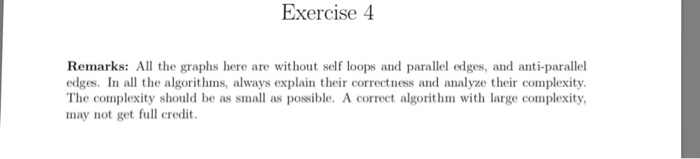 Solved Exercise 4 Remarks: All the graphs here are without | Chegg.com