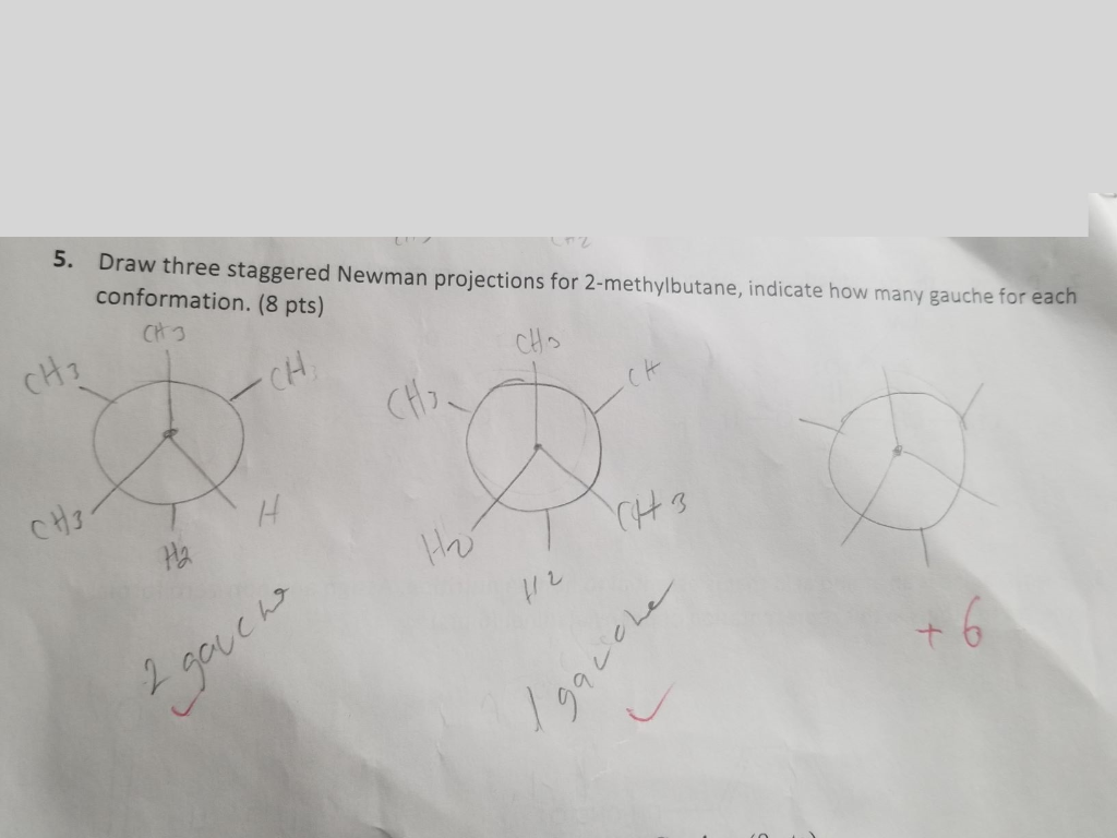 Solved Draw 3 staggered Newman projections for | Chegg.com
