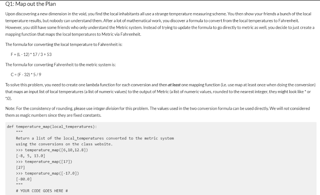[Solved]Q1 Map Plan Upon Discovering New Dimension Void Find Local ...