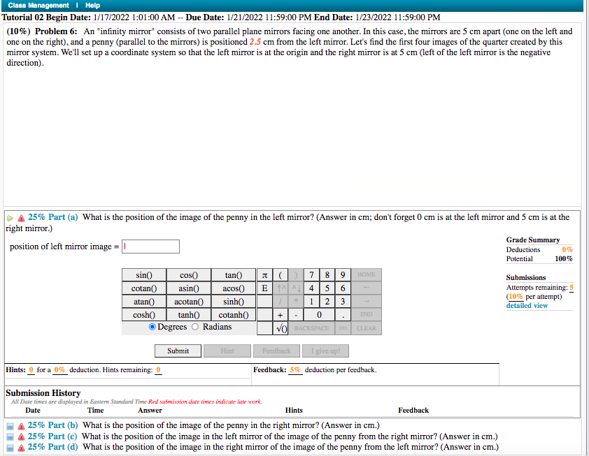 Solved Class Management Help Tutorial 02 Begin Date: | Chegg.com