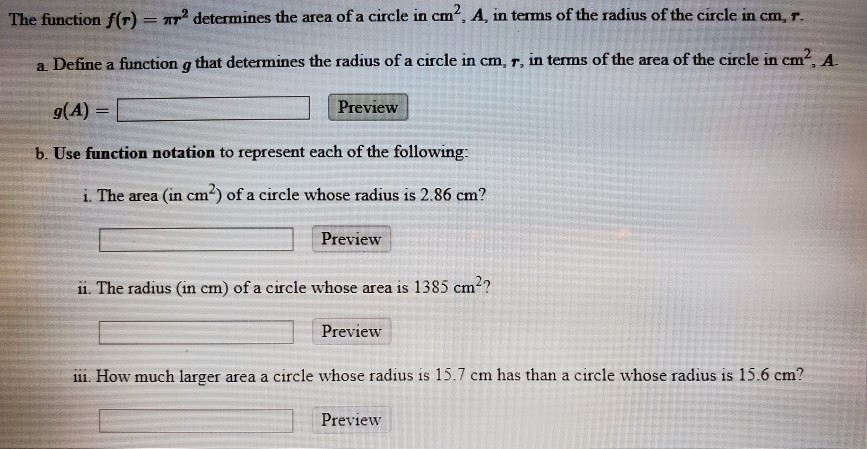 Solved a. Define the rule for a function f that determines | Chegg.com