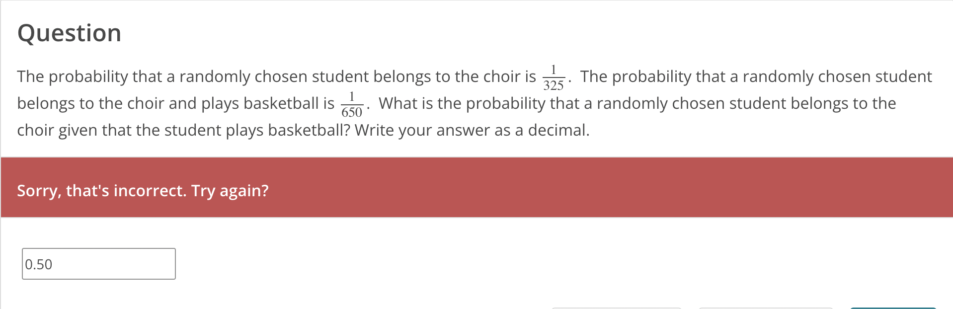 Solved The probability that a randomly chosen student | Chegg.com