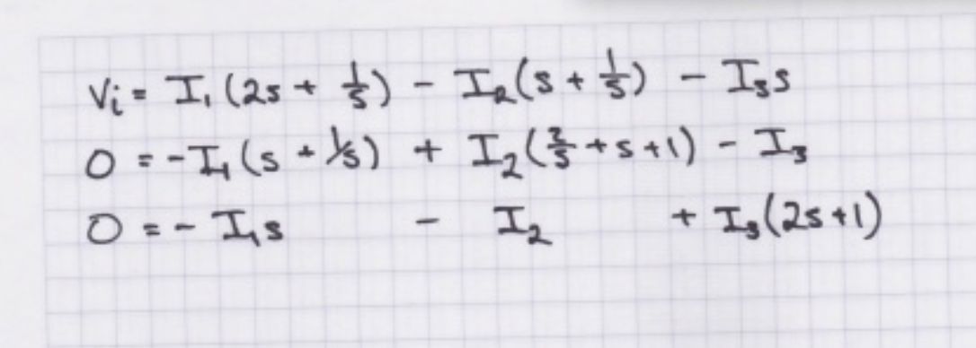 Solved I need to find the transfer function of a circuit. I | Chegg.com